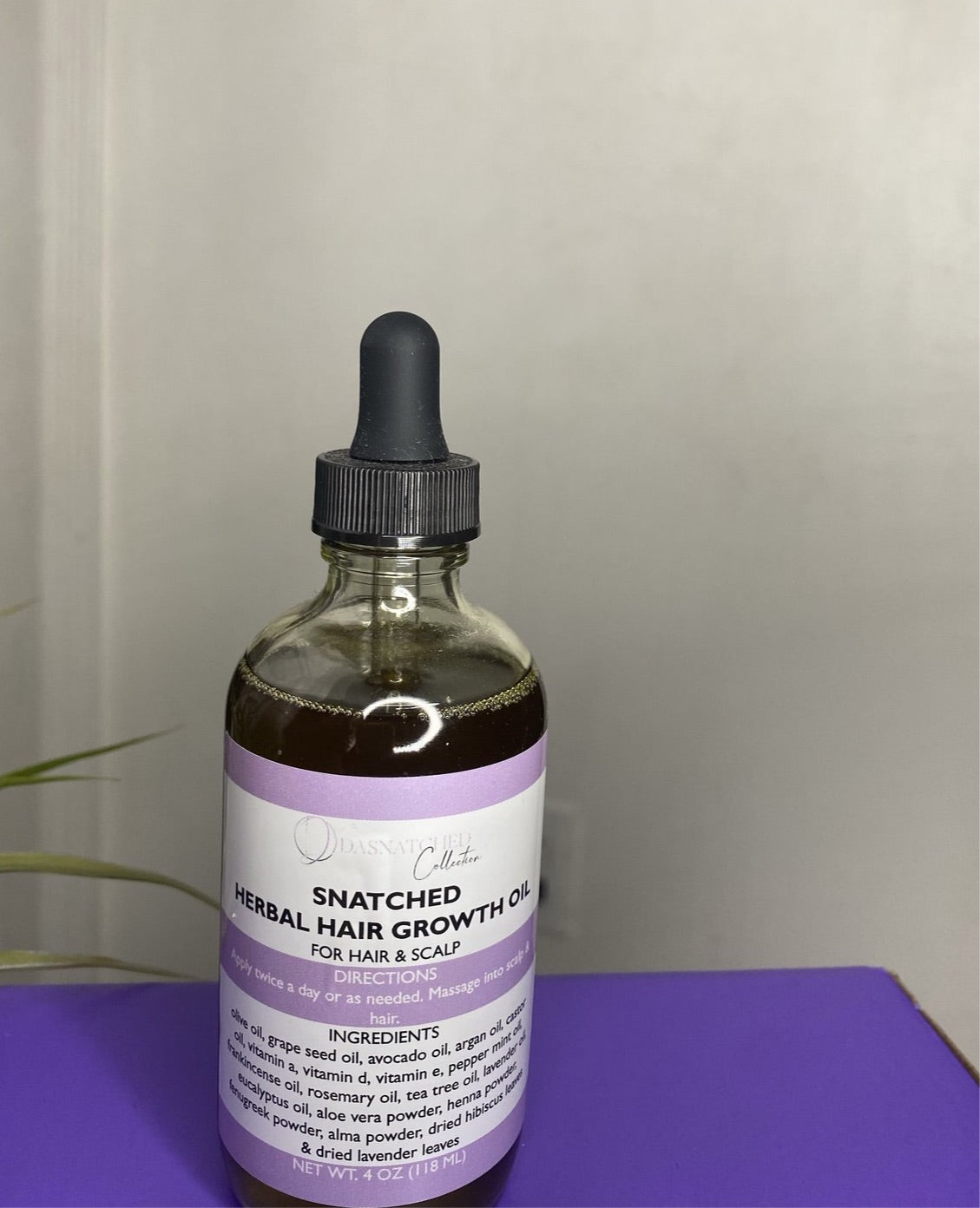 Snatched Herbal Hair Growth Oil – DaSnatched Collection